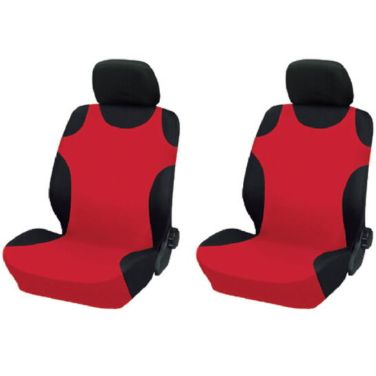 Majice (presvlake) za prednje sedište, Crvene, par – Amio SE87018