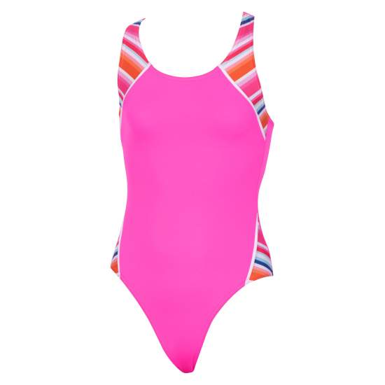 Terra Patterned Yüzücü Girls Swimwear