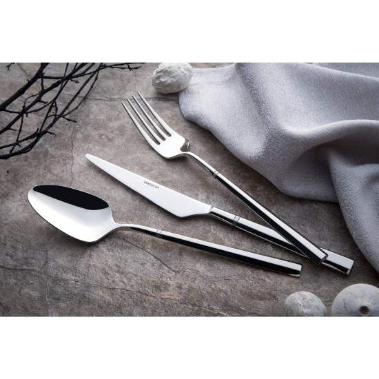 Emsan Premium Penta 84 Pcs Cutlery Set for 12 Persons Luxury Boxed
