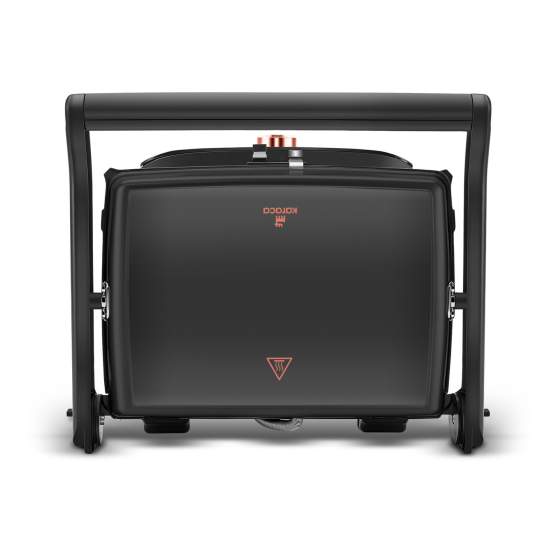 Karaca Gastro Grill Glass Premium Toaster Black Copper 2400 W