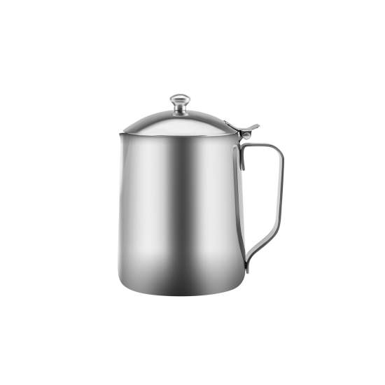 Karaca Barista Steel Milk Pot 0.7 Lt with Lid