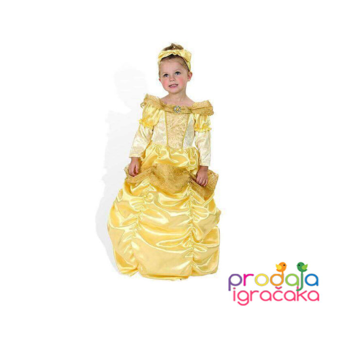 Haljina Princeza Bell za devojčice od 7-9 god.
