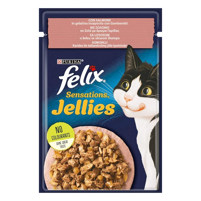 Felix hrana za mačke sensation losos 85g felix