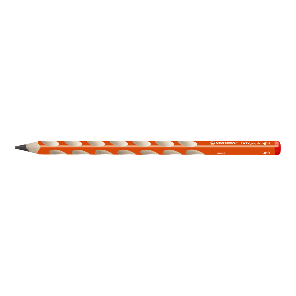 Ergonomska olovka za desnoruke STABILO EASYgraph HB oranž