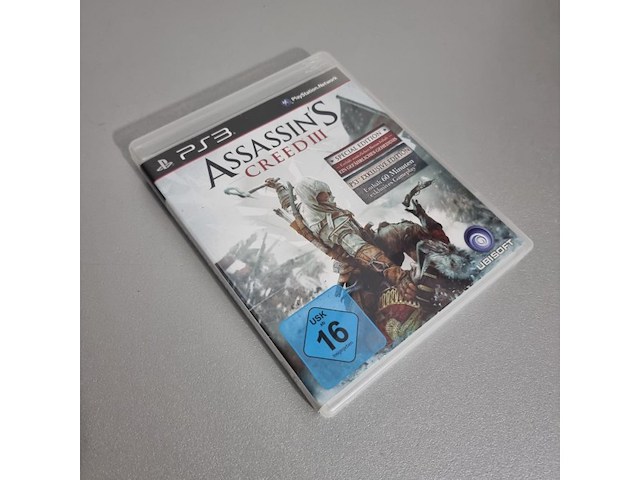 Assassins Creed III  3     Special Edition    PS3