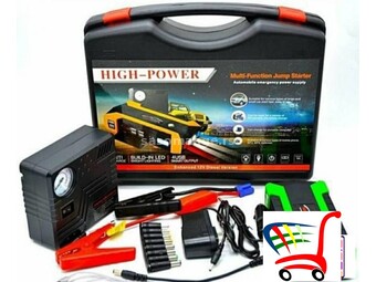 Starter za auto + kompresor - High power baterija - Starter za auto + kompresor - High power bate...