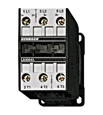 Kontaktor 3-polni 18,5kW, AC3, 40A, 24VAC /AC1/80A
K3-40A00, Nazivna struja 40A, Napon špulne AC 24V