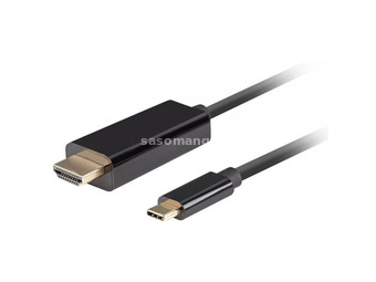 LANBERG USB 3.0 Type C HDMI 2.0 Converter Black 50cm CA-CMHD-10CU-0005-BK