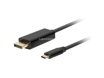 LANBERG USB 3.0 Type C DisplayPort 1.2/1.2a Converter Black 3m CA-CMDP-10CU-0030-BK
