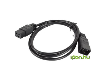 LANBERG IEC power cable Black 1.5m CA-C19E-10CC-0018-BK