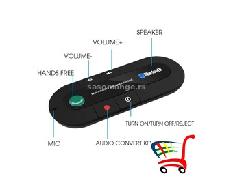 Bluetooth handsfree - Uređaj za razgovor u autu () - Bluetooth handsfree - Uređaj za razgovor u a...