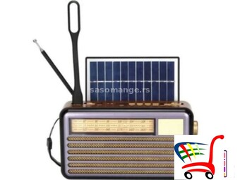 Radio FM tranzistor solarno punjenje + Bluetooth MK-193BT - Radio FM tranzistor solarno punjenje ...