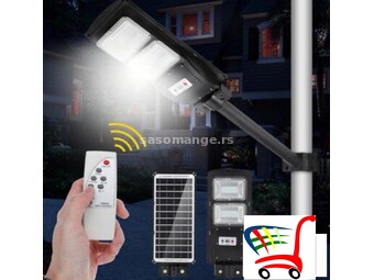 LED Reflektor Solarni 90W za stubnu montazu + Daljinski - LED Reflektor Solarni 90W za stubnu mon...