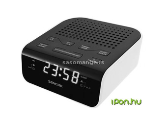 SENCOR SRC 136 WH radio alarm clock