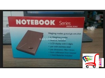 Vaga digitalna Notebook meri od 0,01 do 500 grama - Vaga digitalna Notebook meri od 0,01 do 500 g...