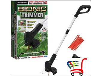 Bionic trimmer - trimer za travu na punjenje - mali trimer - Bionic trimmer - trimer za travu na ...