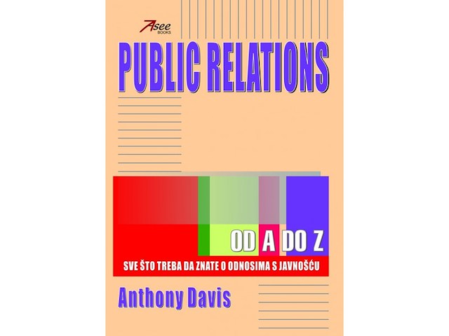 Public Relations od A do Z - Antoni Dejvis