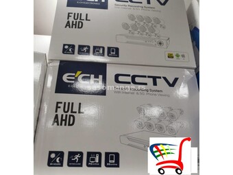 Video nadzor FULL HD 5G sa 8 kamera - Video nadzor FULL HD 5G sa 8 kamera