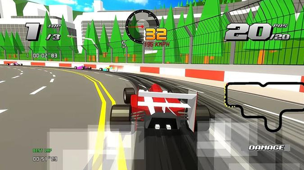 PS4 Formula Retro Racing: World Tour