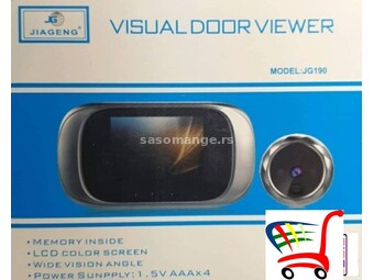 Kamera za ulazna vrata sa ekranom - kamera + ekran - Kamera za ulazna vrata sa ekranom - kamera +...