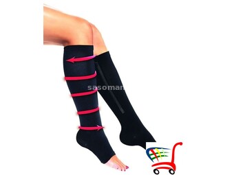 Čarape Za Prosirene Vene Kompresione ZipSox - Čarape Za Prosirene Vene Kompresione ZipSox