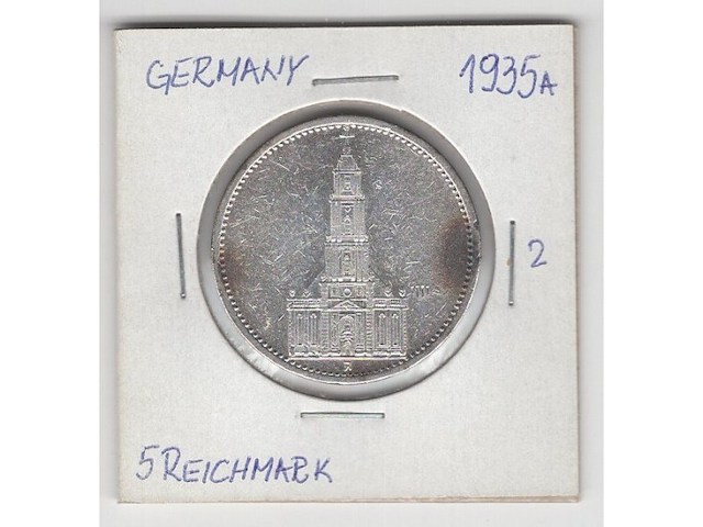 Nemačka Germany 5 Reichmark 1935, srebro