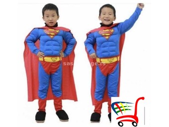Kostim Supermen sa misica - Kostim Supermen sa misica