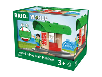 Record and Play train station 33840 Brio
