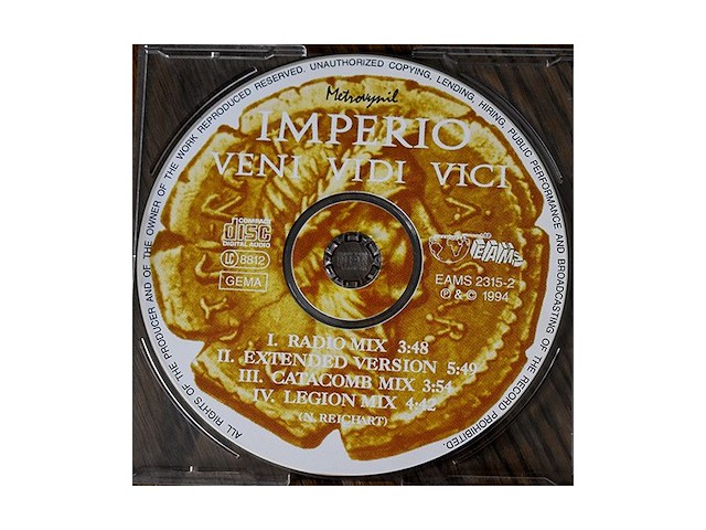 Imperio - Veni Vidi Vici