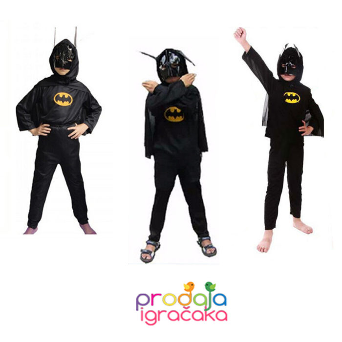 Betmen kostim za decu od 4-6 godine sa punjenjem kao mišići