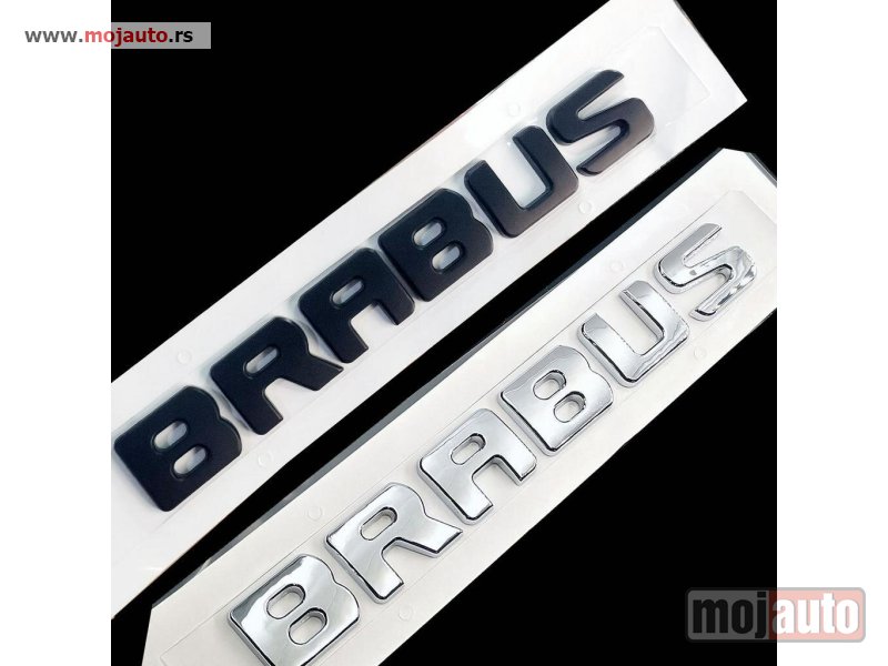 Samolepljiv znak Brabus Mercedes - 2 dimenzije