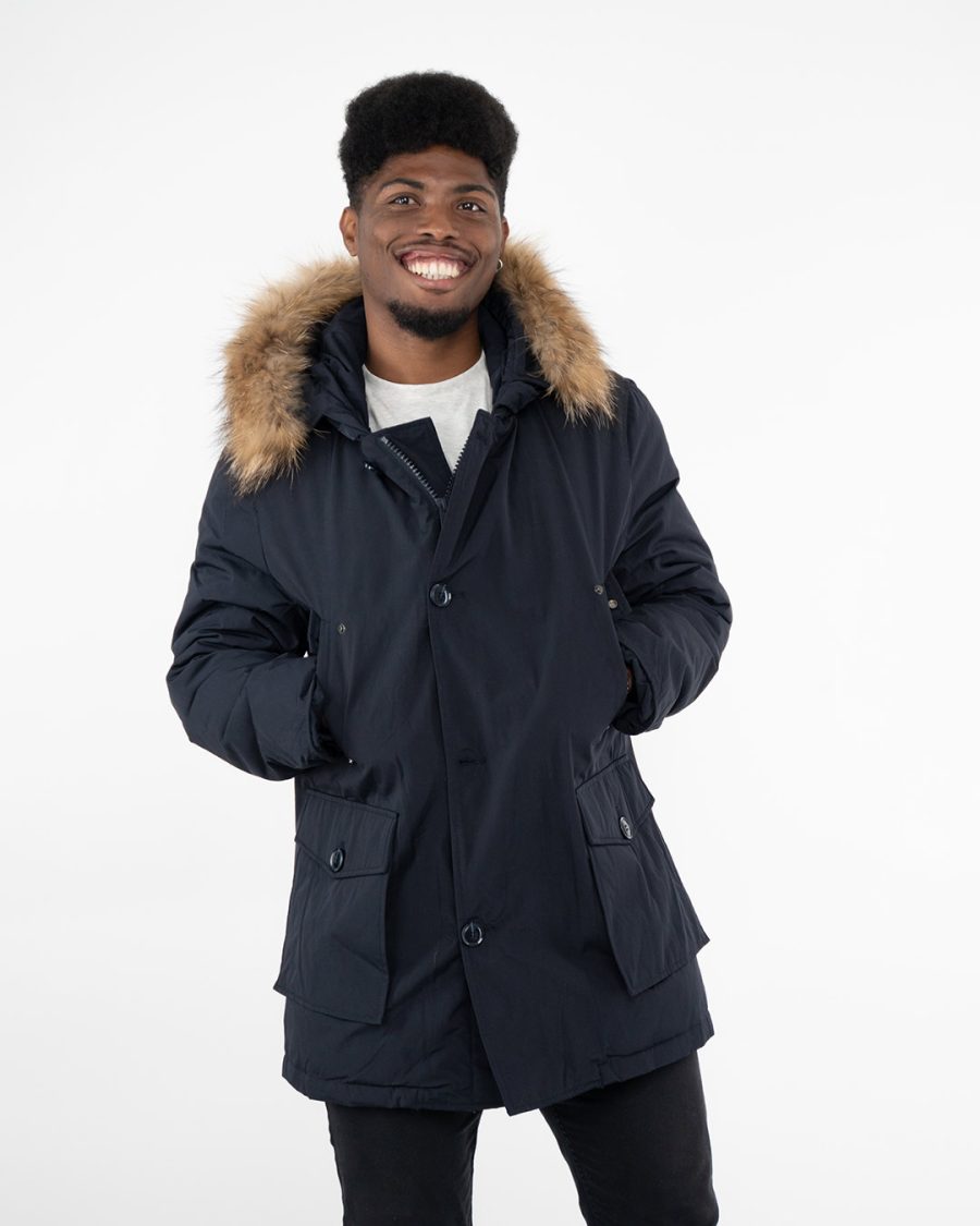 Muška zimska jakna – Sportska i Casual – FL-109 – Teget