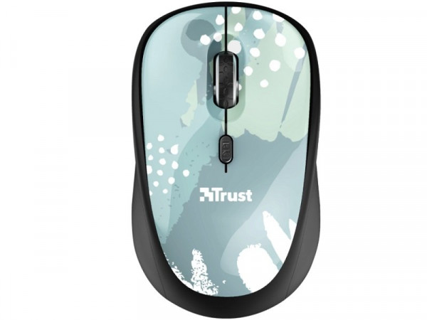 Trust Yvi Blue Brush Wireless Mouse 1600dpi - 24442