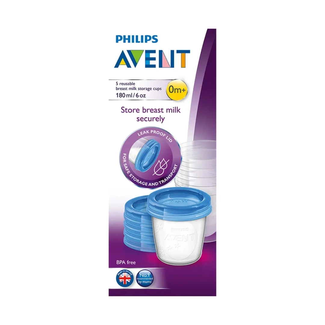 Philips AVENT VIA Šolje sa Poklopcima 5 Šolja