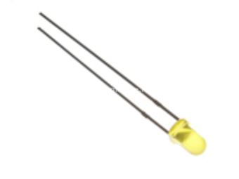 LED dioda transp. žuta 5 mm