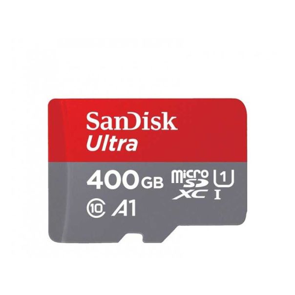 SANDISK SDXC 400GB Ultra Mic.120MB/s A1Class10 UHS-I +Adapter