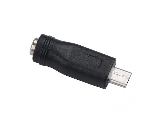 Adapter DC napojni 2.1/5.5mm F-USB B M mikro