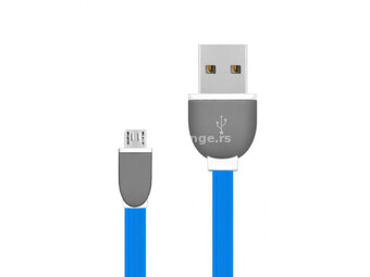USB 2.0 kabel, USB A- USB micro B,1m USBK-F/BL