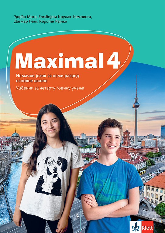 Nemački jezik 8 - Maximal 4 - udžbenik (QR) KLETT