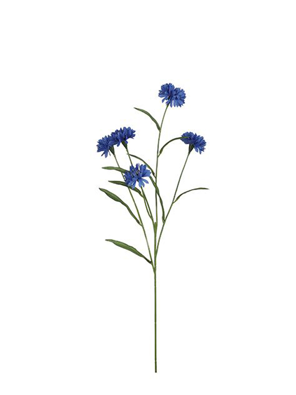 Veštački plavi cvet kukuruza