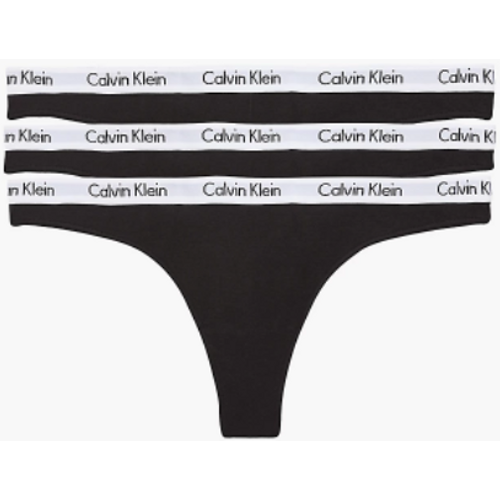 Calvin Klein ženski donji veš 3 Pack Thongs - Carousel 000QD3587E001