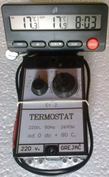 Elektronski termostat et2 sa dig.termometrom