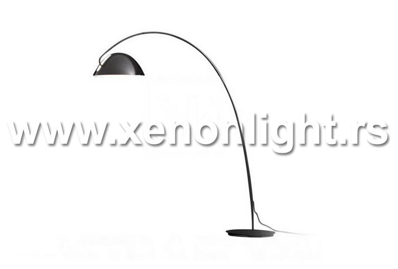 Podna lampa 7028F BK