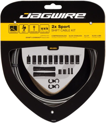 Jagwire set sajli i buzira za menjace 2x pro shift kit ( 64001133/F23-2 )