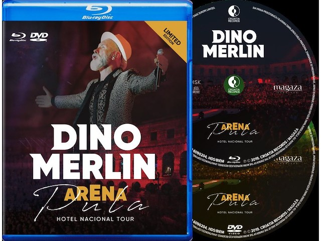 Dino Merlin – Arena Pula, Blu-ray DVD Limited edition