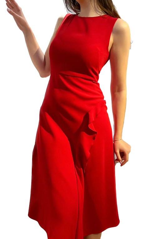 CARACTĒRE Ženska haljina crvena