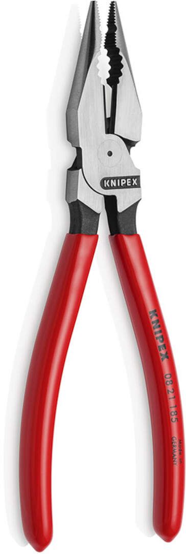 Knipex 08 21 185 SB Kombinovana špic klešta 185mm sa gumiranim ručkama