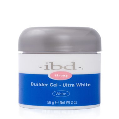 UV gradivni gel za nadogradnju noktiju IBD Builder Ultra White 56g