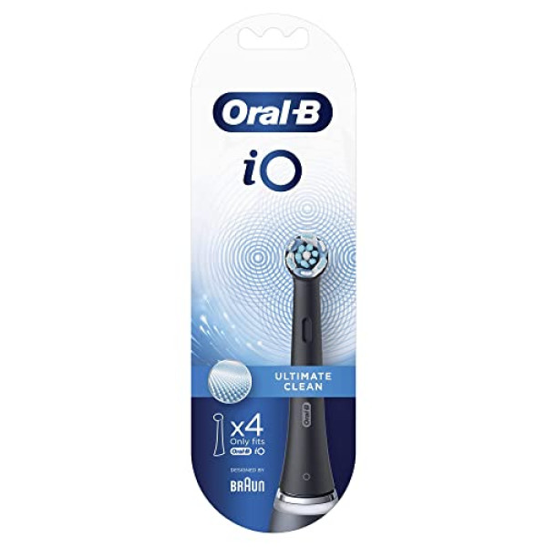 Oral B iO Refill Ultimate Clean Black 4pcs