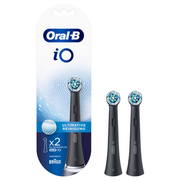 Oral-B iO Refill Ultimate Clean Black 2pcs